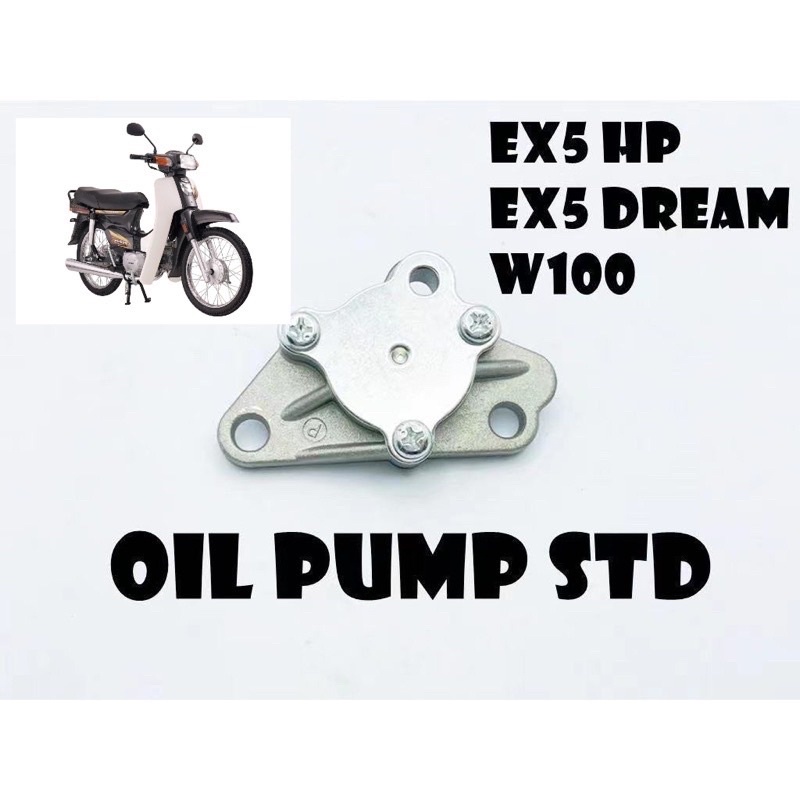HONDA EX5 OLD HI POWER / EX5 DREAM NEW WAVE100 / CLASS 1 OIL PUMP ASSY ...