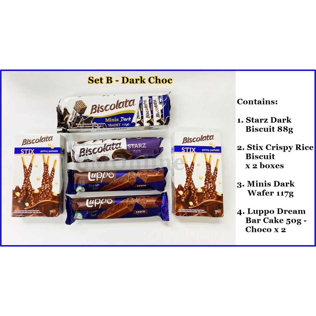 Biscolata/ Ozmo Funpack Tester Pack - Chocolate Biscuit/ Snacks From ...