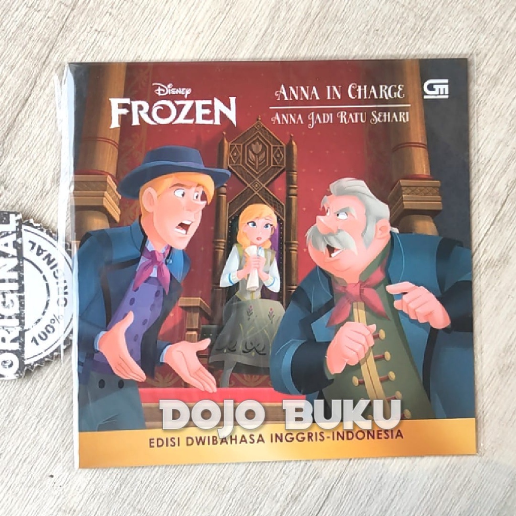 RATU Frozen Book: Anna Becomes Queen A Day by The Walt Disney Company ...