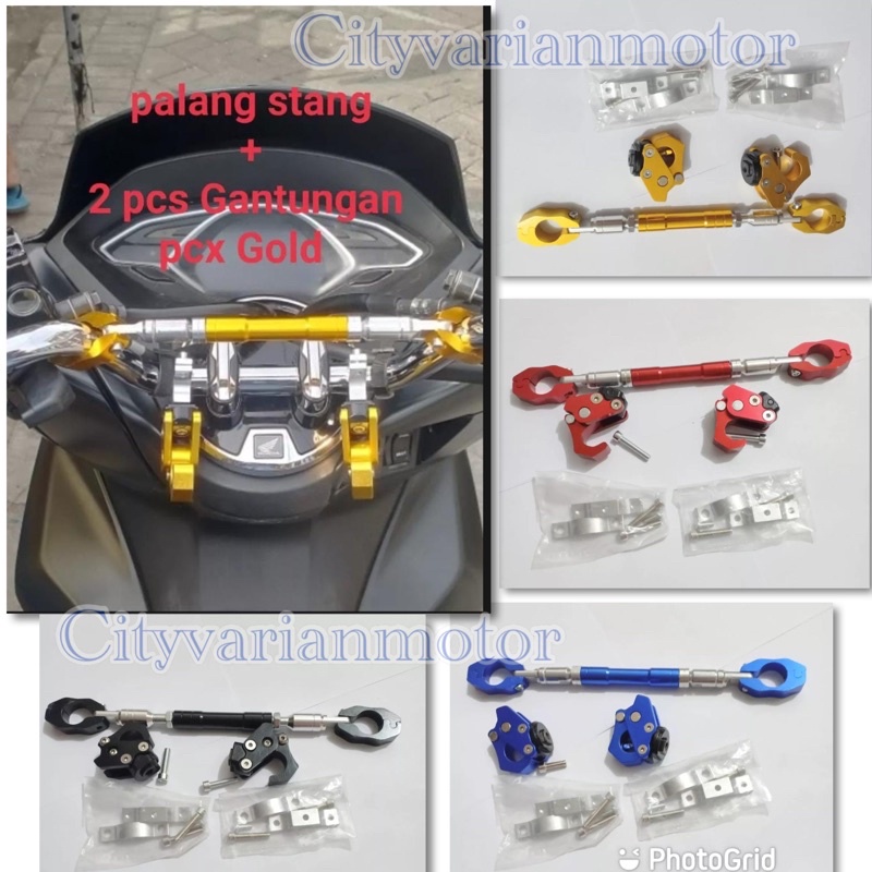 GANTUNGAN Package Cross Handlebar Suits Can Be Set Full CNC plus 2pcs ...