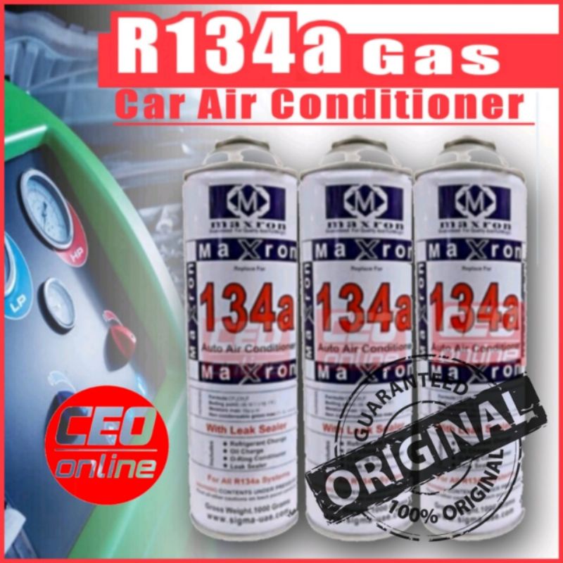 CEO 🇲🇾 R134a Gas MAXRON R134A ( Not Shipped To East Malaysia ) Car Air ...