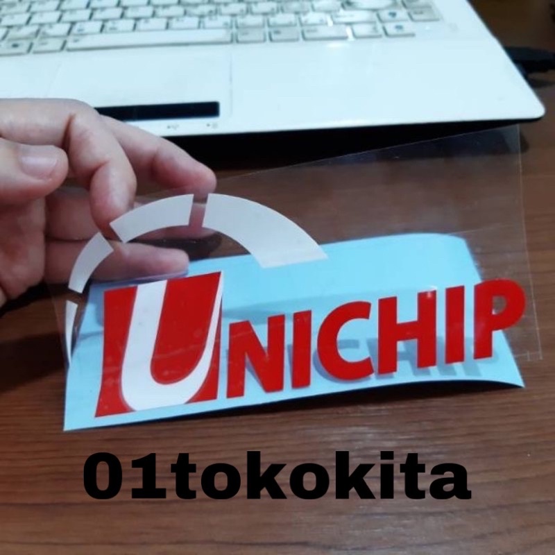Sticker cutting UNICHIP sticker cutting Motorcycle Car viral | Shopee ...