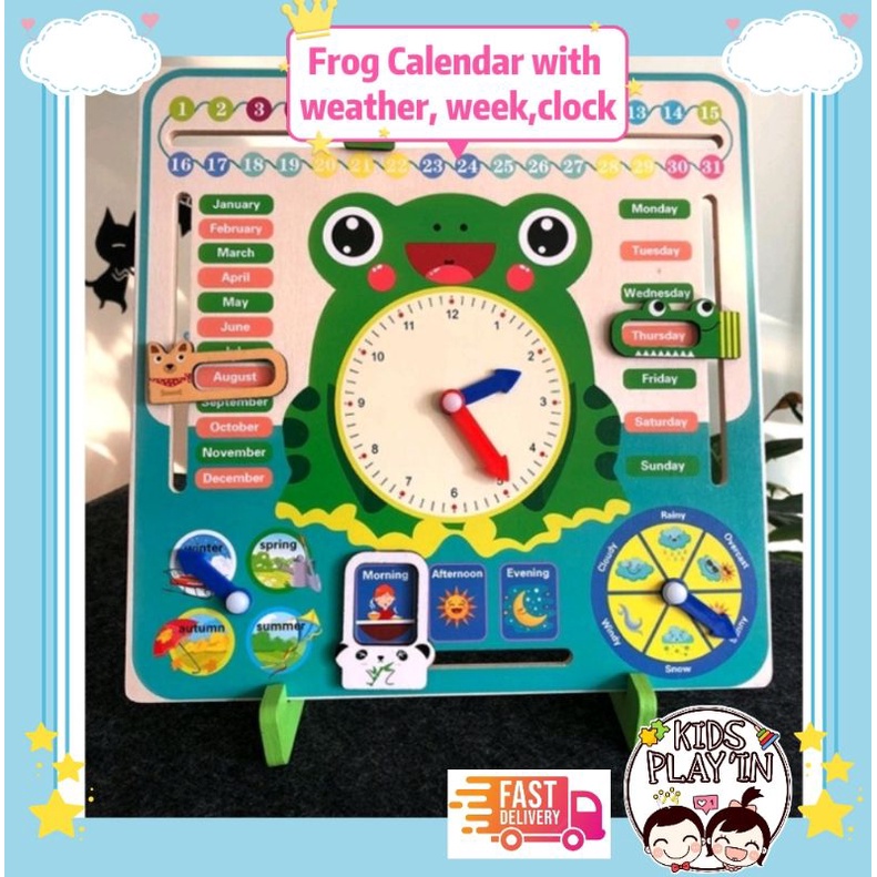 Calender Concept game for child | Shopee Malaysia