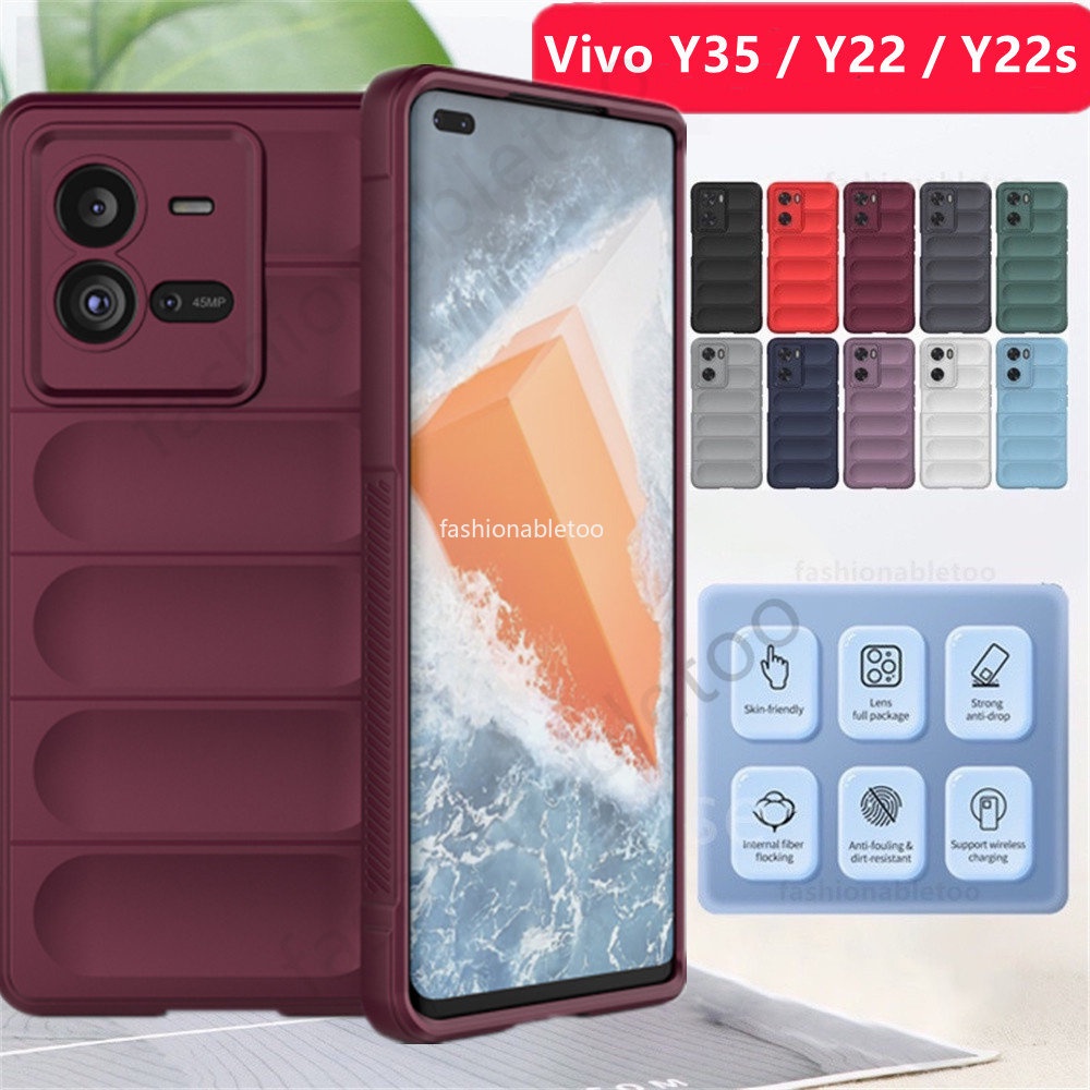 Casing For Vivo V25 pro V25pro V25E V 25 Fashion Couple Solid Color ...