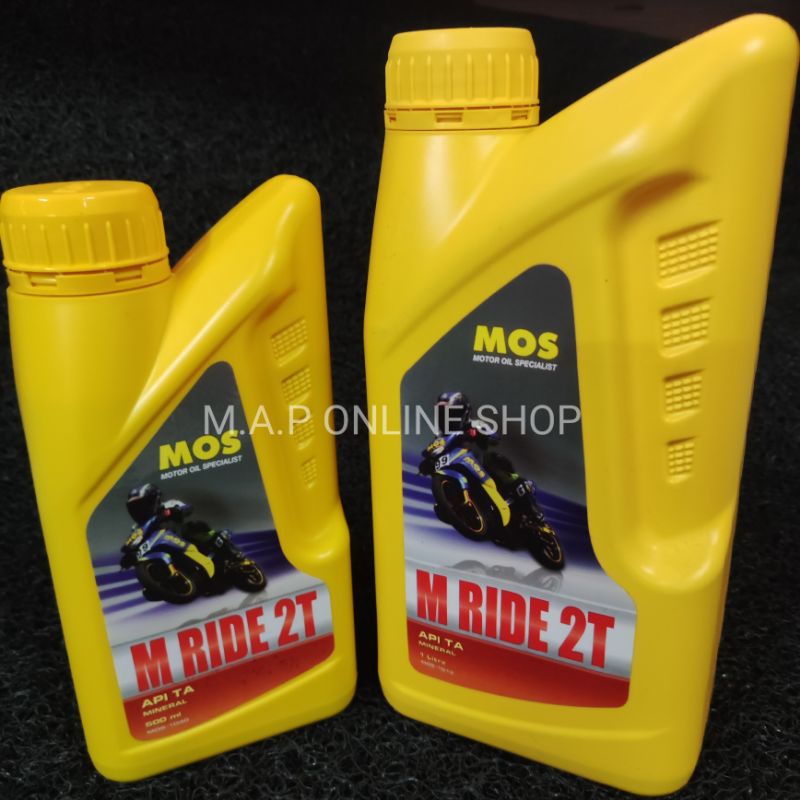 MOS M RIDE 2T Oil Wangi API TA Mineral 100% Original Mos Oil Minyak ...