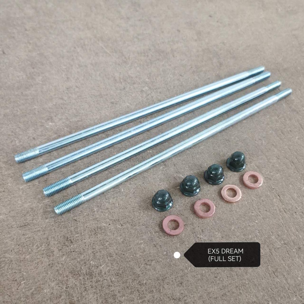 EX5 CLASS 1 EX5 DREAM BLOCK STUD TIANG BLOCK + HEAD NUT SAIZ TIANG ...