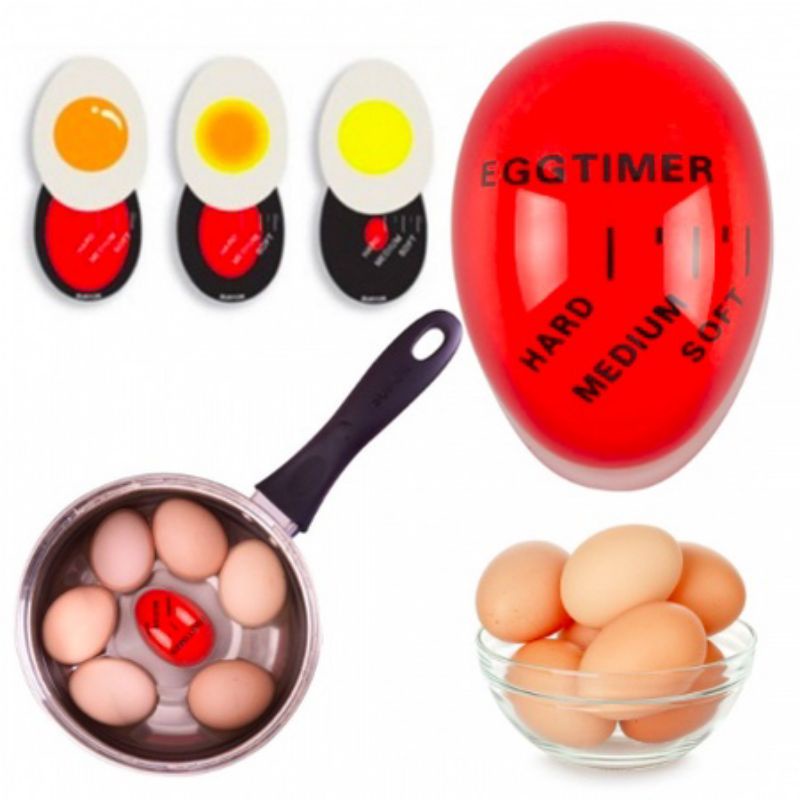 Egg Timer, Boiled Egg Doneness Measuring Tool, Cooking Indicator ...