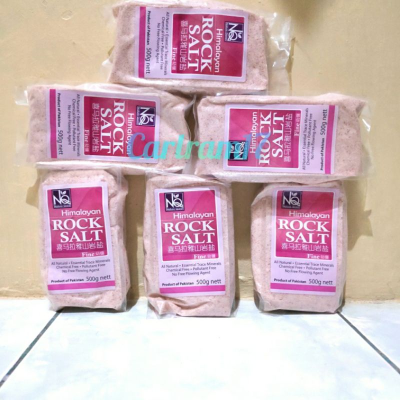 Himalayan Salt - Himalayan Rock Salt Fine 500 Gram (Nature Quest ...