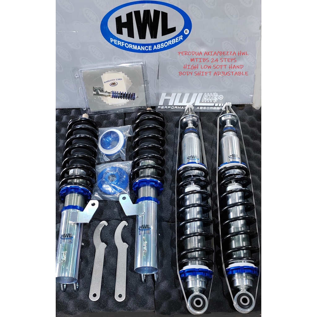 Perodua Axia / Bezza HWL HIGH LOW SOFT HARD BODY SHIFT MT1BS Fully ...