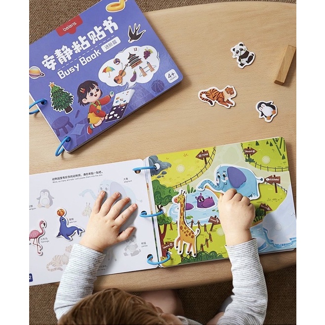 Busy book Quiet Book interactive fun activities | Shopee Malaysia