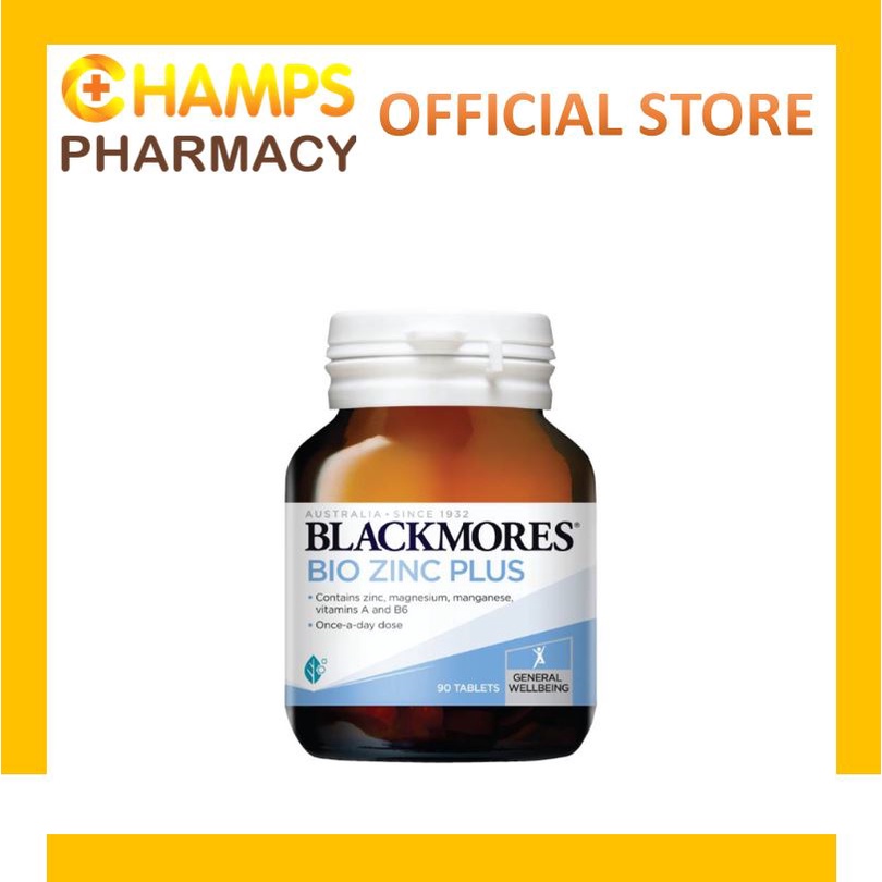 Blackmores Bio Zinc Plus Tablet 90s (EXP:10/2023) | Shopee Malaysia