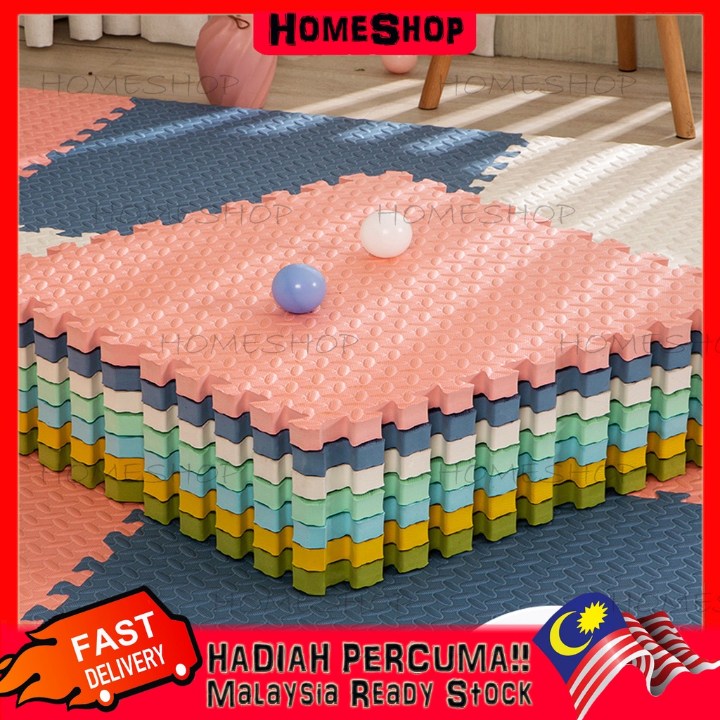 HomeShop 1cm Thick Mats for Kids Children Foam Floor Puzzle Mat ...