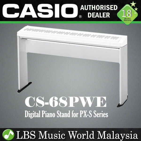 Casio CS-68PWE Privia Stand White For PX-S Series Digital Piano ...