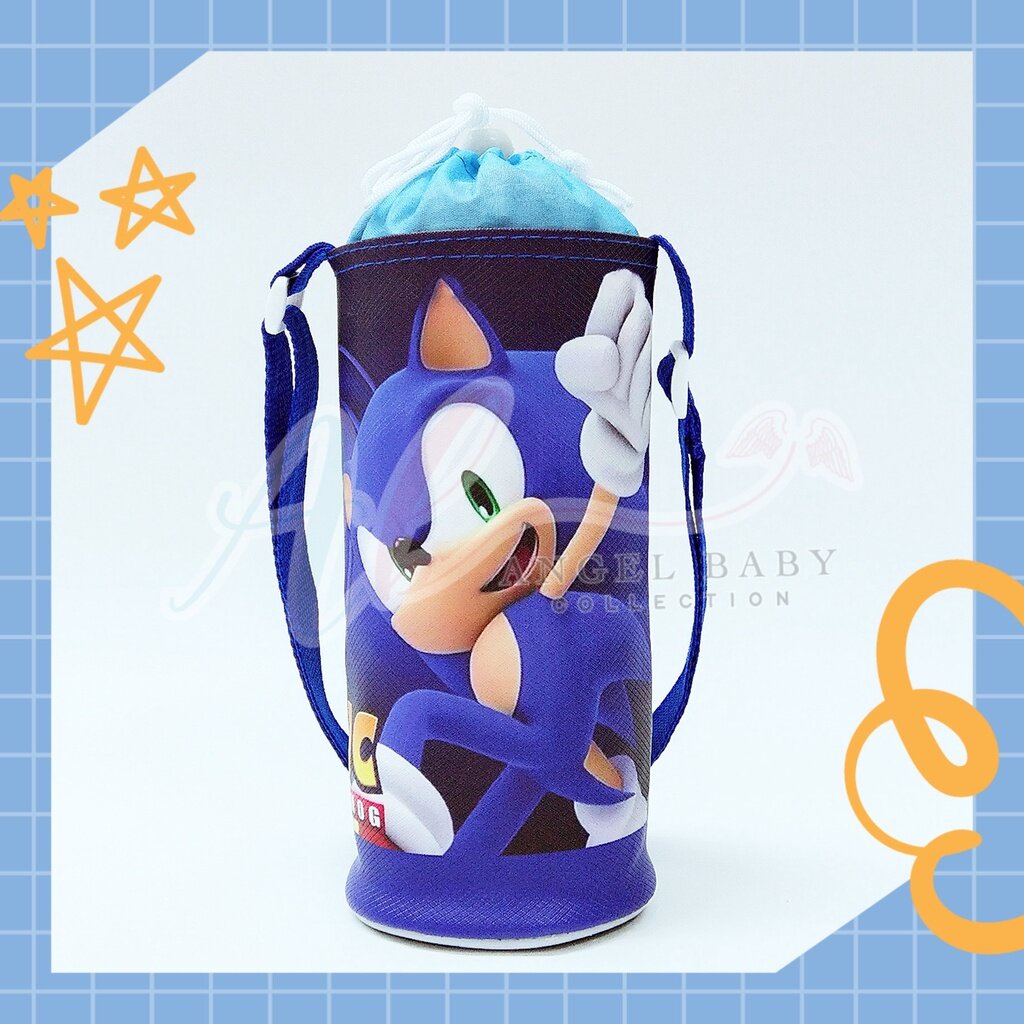 Angel Baby Kids Cartoon Sonic Backpack Lunch Bag Bottle Bag Budak Beg ...