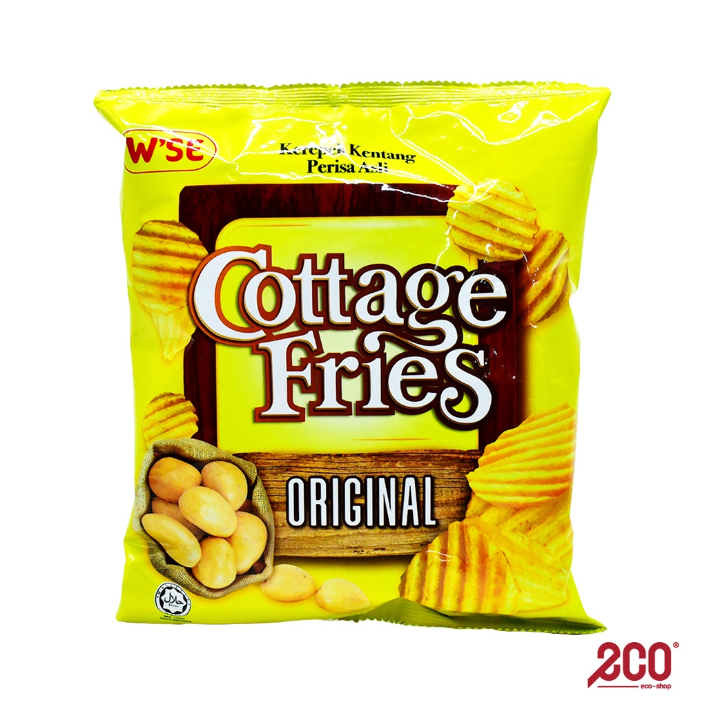 Wise Cottage Fries Chip Original 55g - - AB-L007-T02-06 | Shopee Malaysia