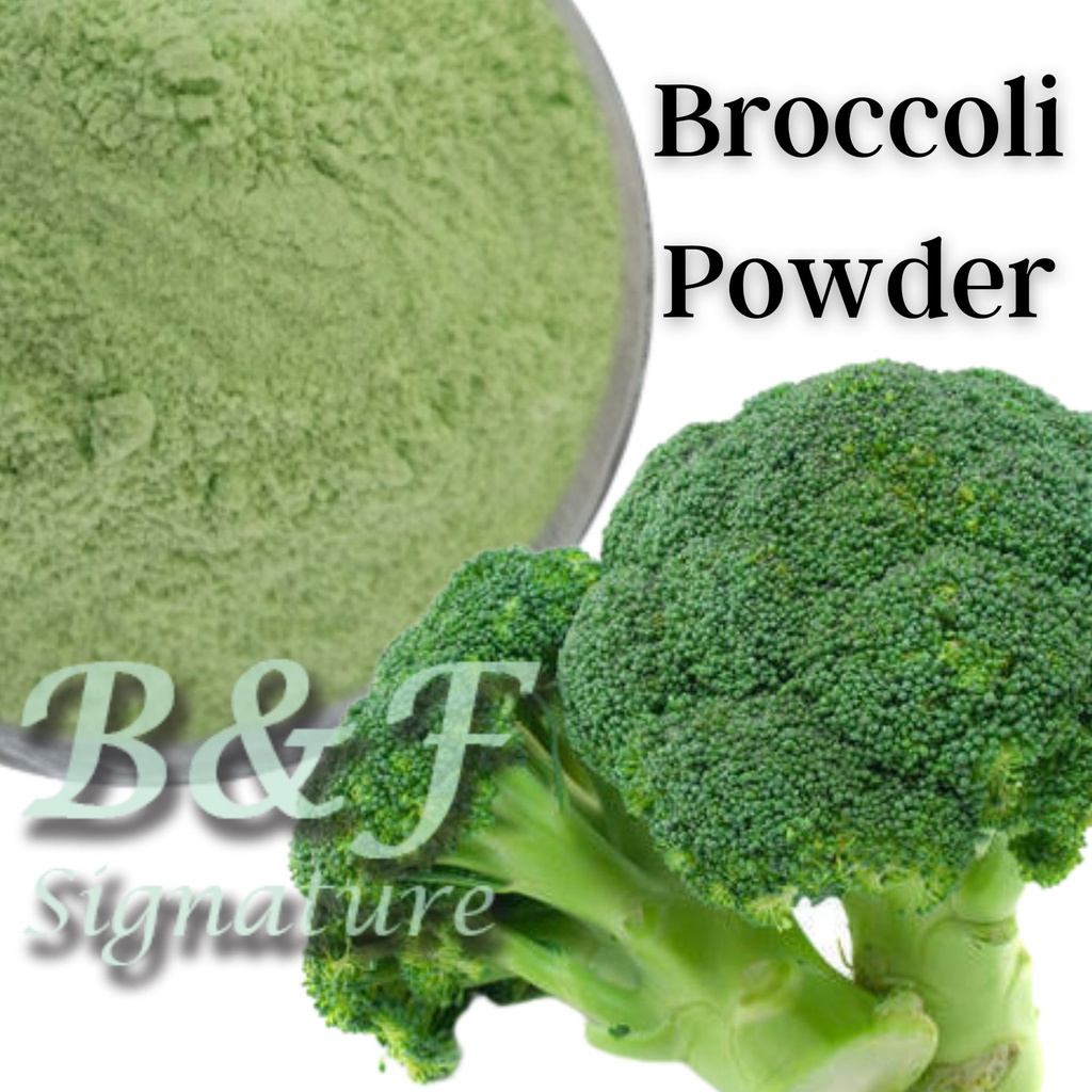 Broccoli powder 500g HARGA BORONG 纯 西兰花粉 Organic Pure 100% Vegetable ...