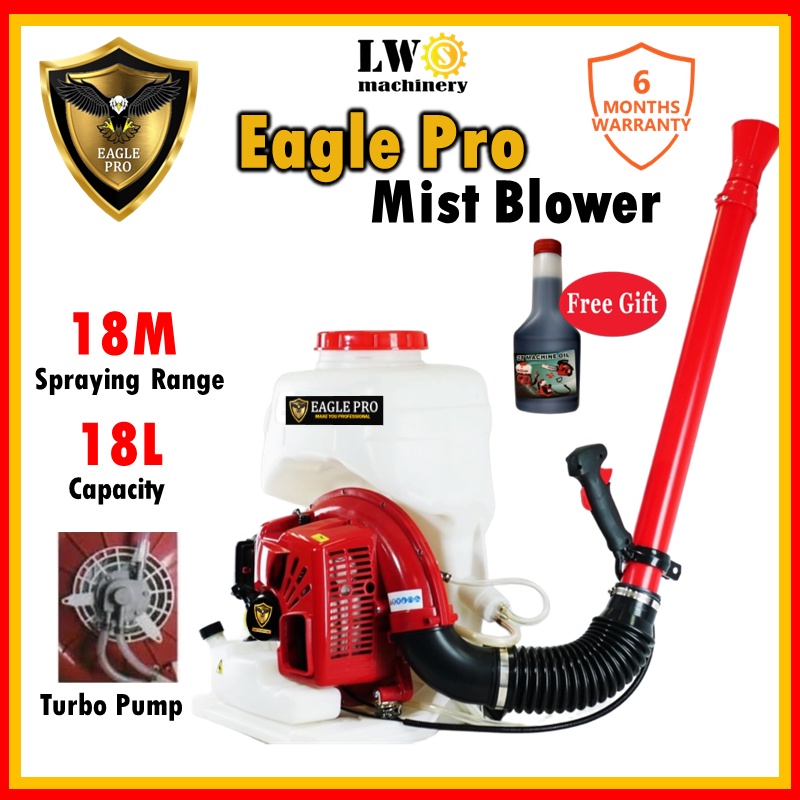 [READY STOCK] Eagle Pro 2800 Mist Blower Turbo Mist Blower Mist Duster Disinfectant Sanitize ...
