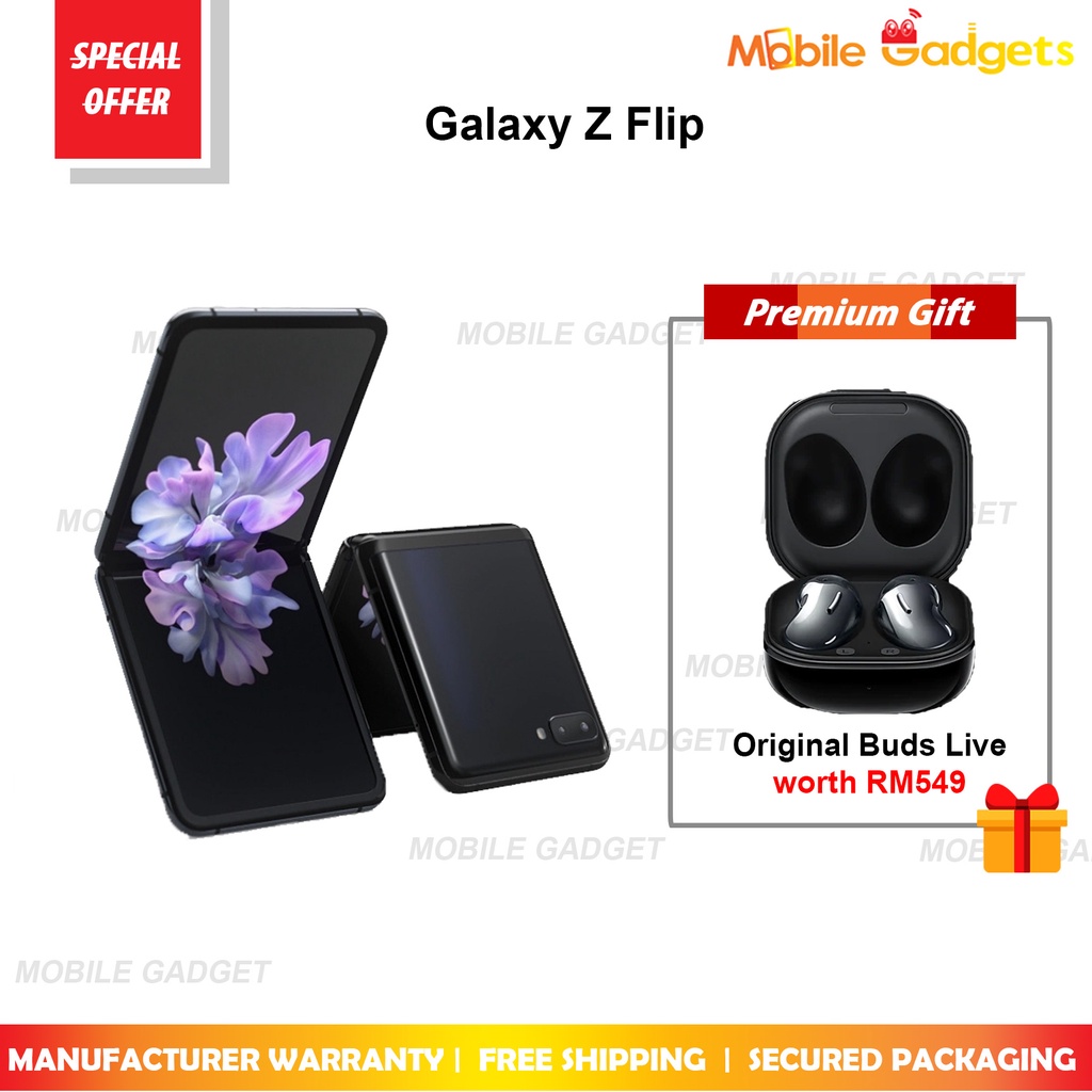 [FREE SHIPPING] Samsung Galaxy Z Flip (SM-F700) (8GB+256GB) Smartphone ...