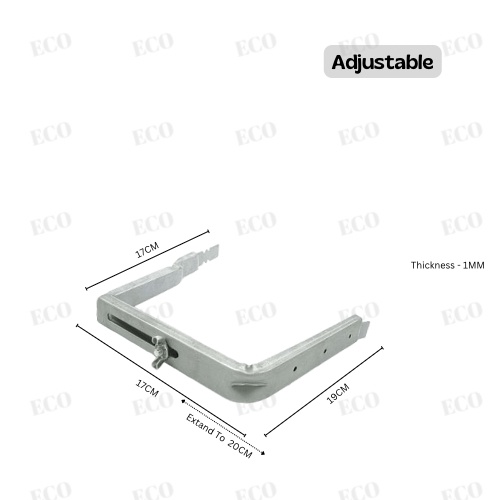 Fixed Gutter Bracket Adjustable Gutter Bracket Adjustable Bracket ...