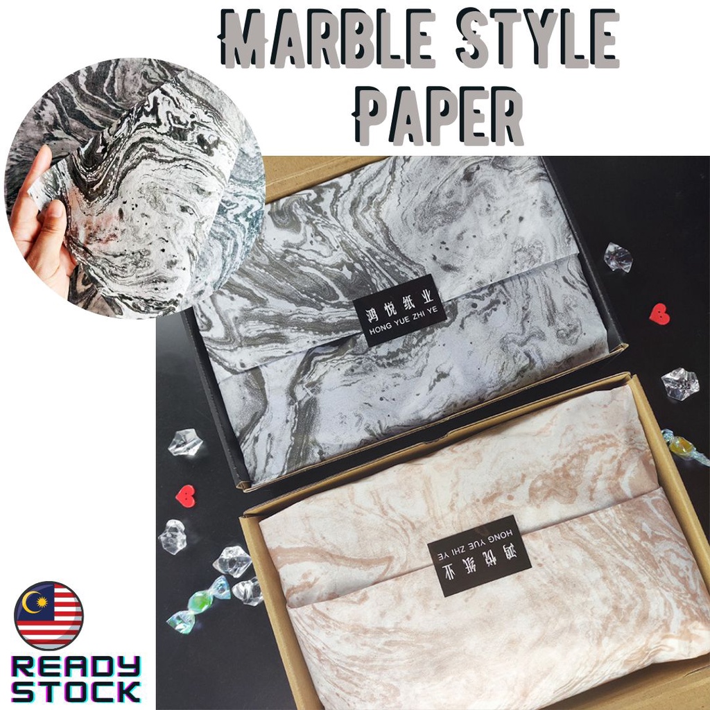 Marble Style Sydney Wrapping Tissue Paper Kertas Pembalut Hadiah Gift ...