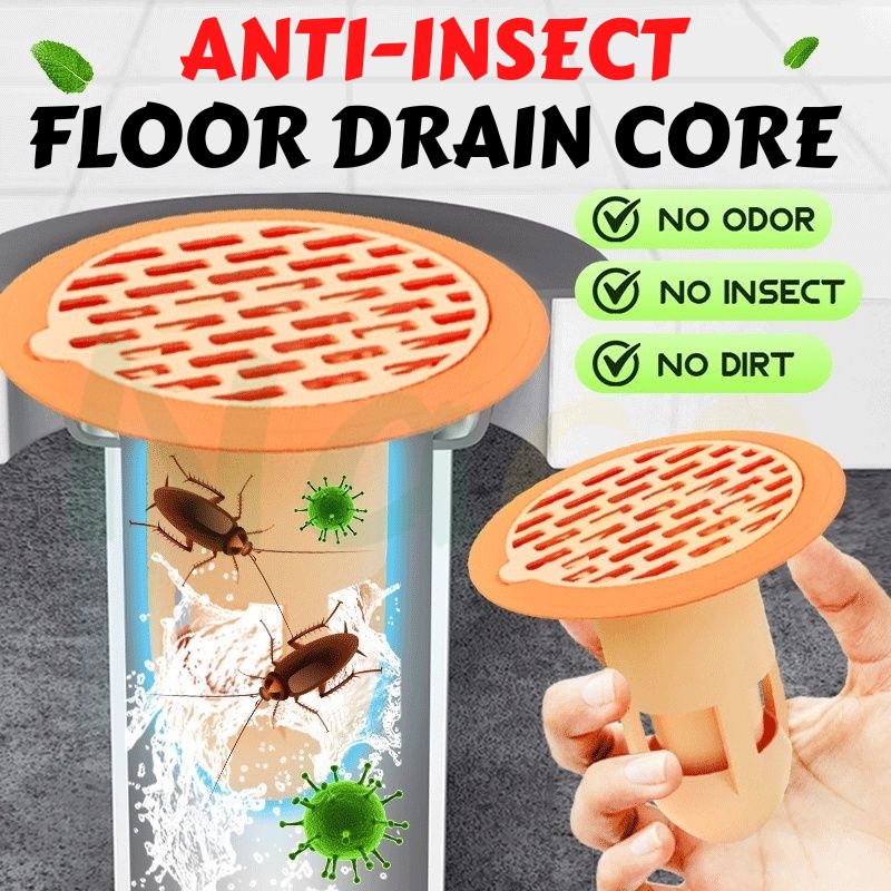 Anti-insect Floor Drain Core Bathroom Floor Strainer Cover Plug Kitchen ...