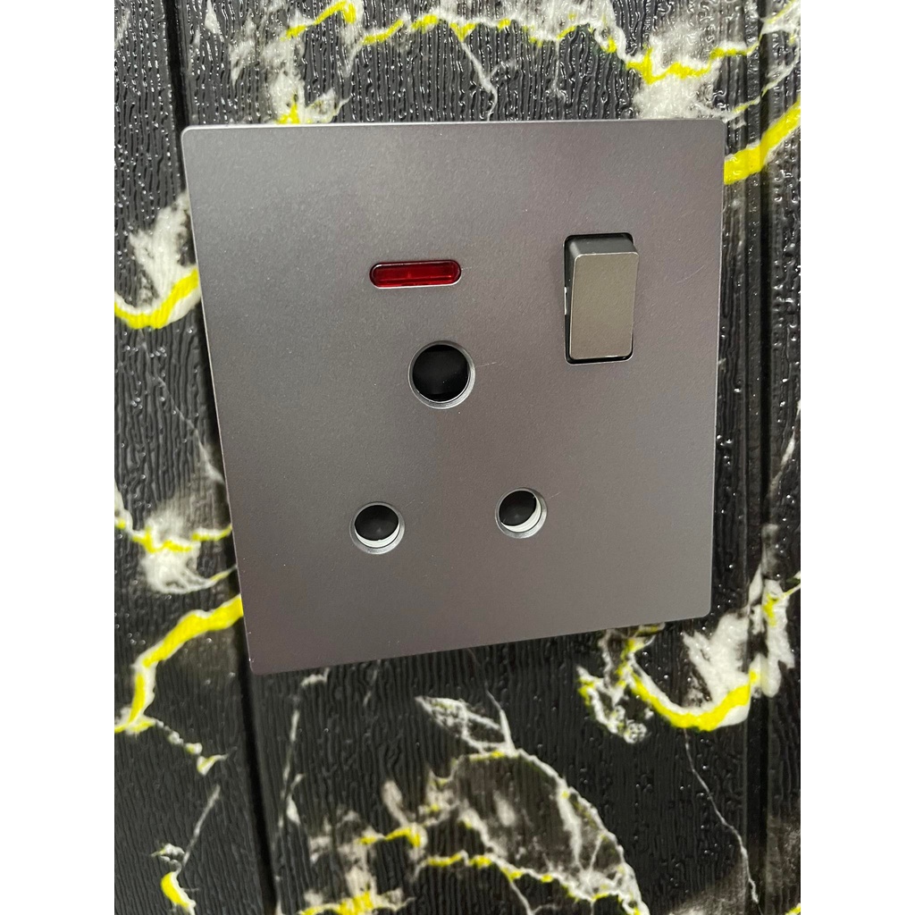 15A switch socket round plug top round 15a plastic / iron material ...