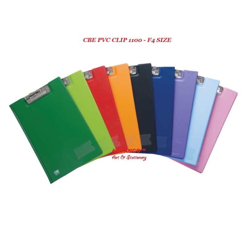 CBE F4 PVC CLIP FILE (1100) | Shopee Malaysia