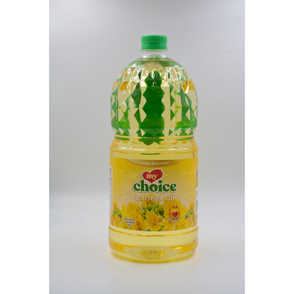 MYChoice Pure Canola Cooking Oil 2KG | Shopee Malaysia
