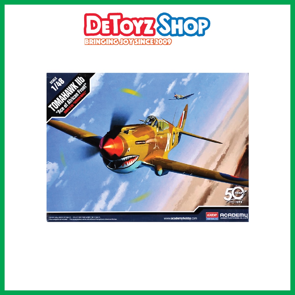 Academy 1/48 Tomahawk Mk.IIB (P-40C African Ace) | Shopee Malaysia