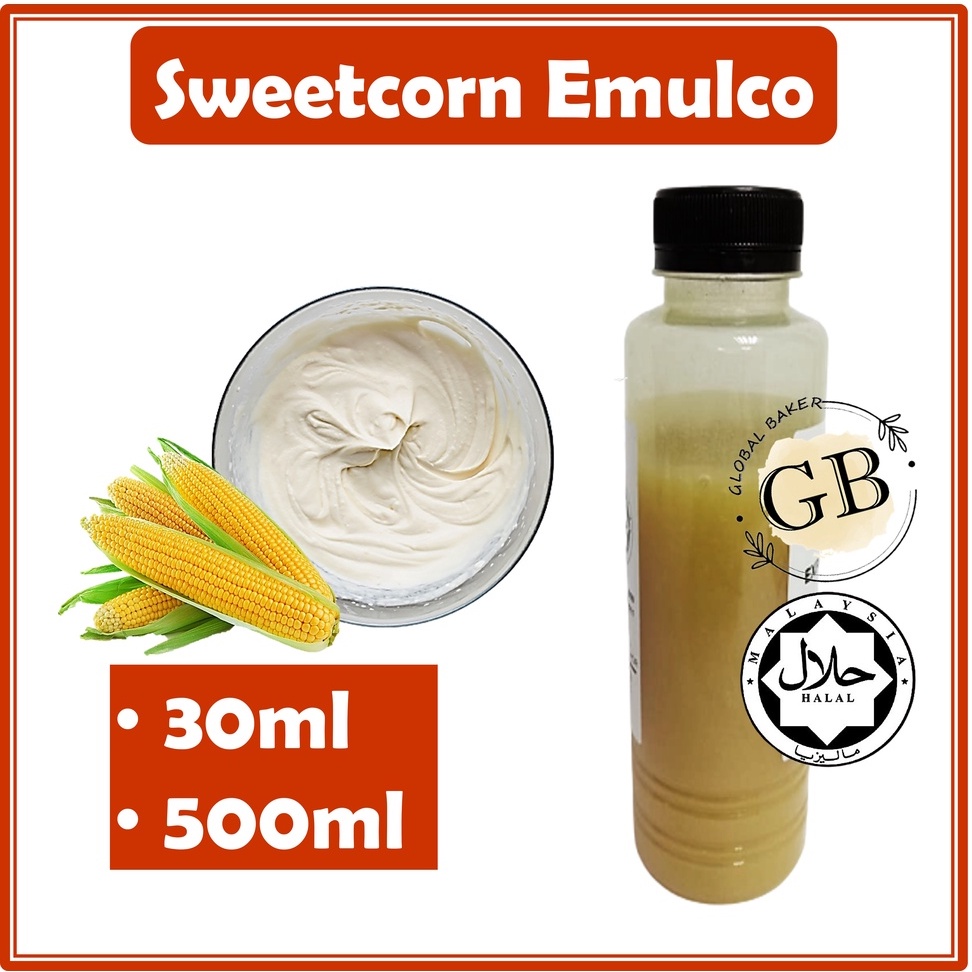 Emulco Jagung / Sweetcorn Emulco 30g / 500g (HALAL) | Perisa & Pewarna ...