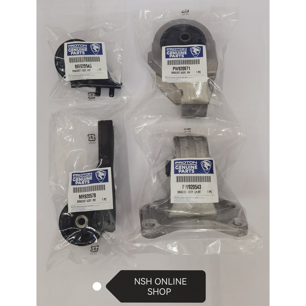 Engine Mounting Set (OEM) for Proton Saga BLM FLX 1.3 & 1.6 (Manual) 1 ...
