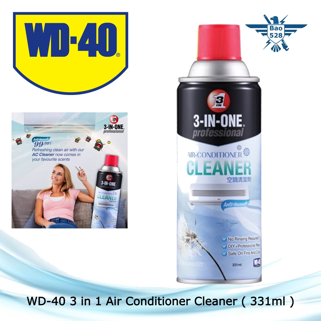 WD-40 3 in 1 Air Conditioner Cleaner ( 331ml ) | Shopee Malaysia