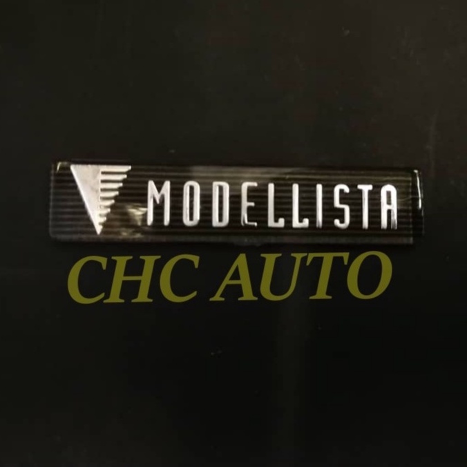 Modellista Logo Emblem Modelista Skirting Logo toyota vellfire alphard ...