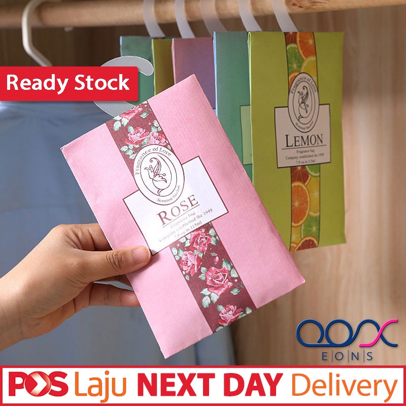 DEODORANT Aromatherapy Wardrobe Fragrance Hanging Design Anti Insect ...