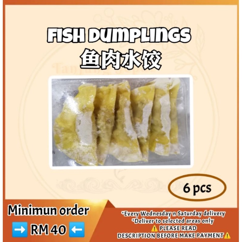 Fish Dumpling 鱼肉水饺 6pcs | Shopee Malaysia