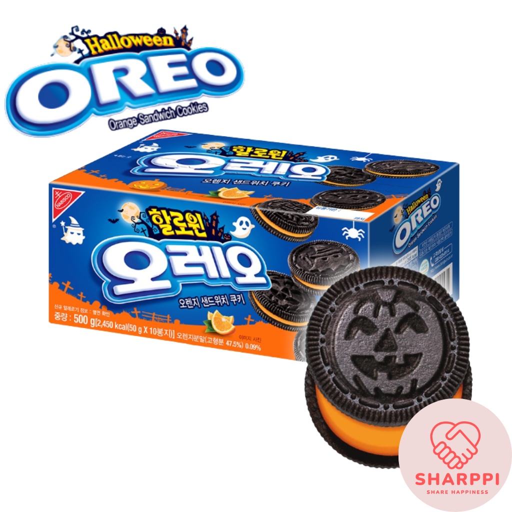 Halloween Oreo Limited Edition Orange 500g | Shopee Malaysia