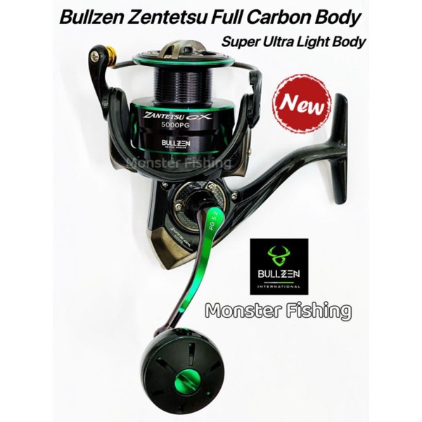 Bullzen Zantetsu CX 4000PG 5000PG Full Carbon Body (Ultralight ...