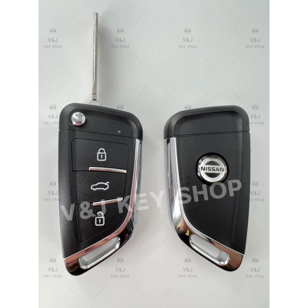 Nissan Almera Grand Livina Flip Key Remote Control | Shopee Malaysia