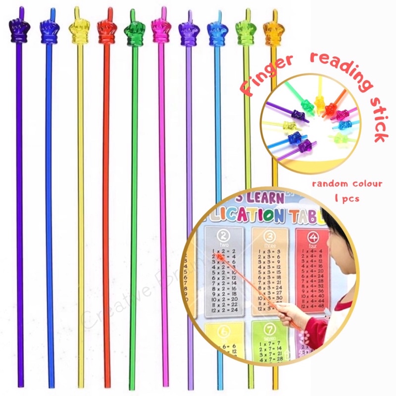 1pcs 指读棒finger reading stick Children's Learning primary school ...
