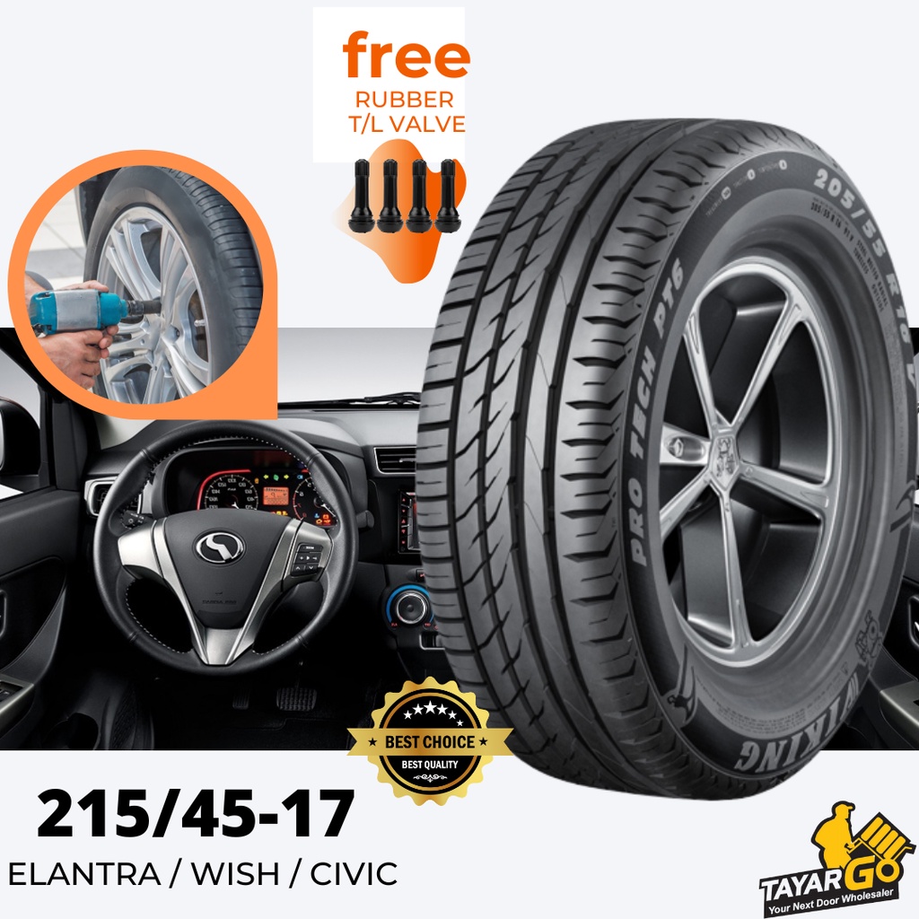 TAYARGO Car Tyre 215 45 17 Viking Tayar Kereta Murah Car Tyres New Car ...
