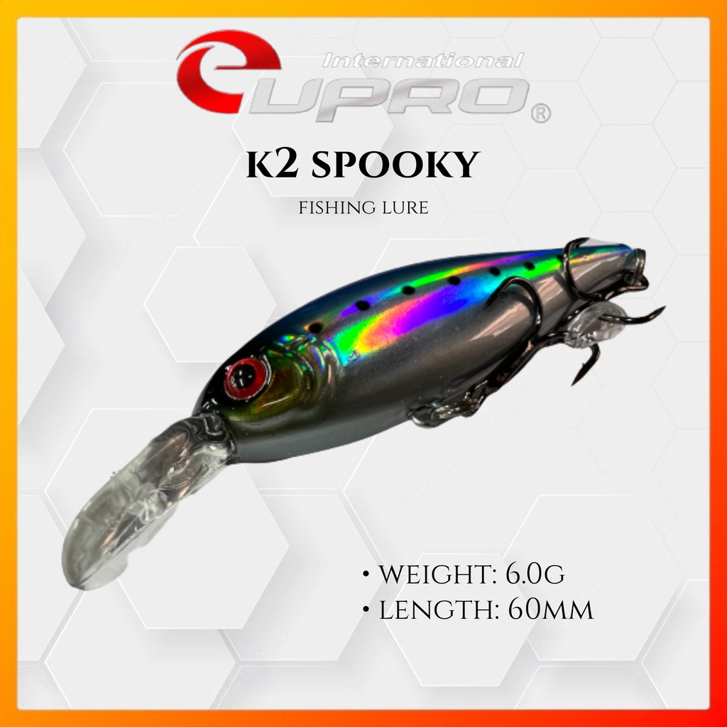 Eupro K2 Spooky Fishing Lure (60mm) | Shopee Malaysia