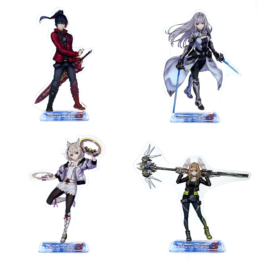 Xenoblade chronicles 3 Noah Mio Eunie Ethel acrylic stand figure model ...