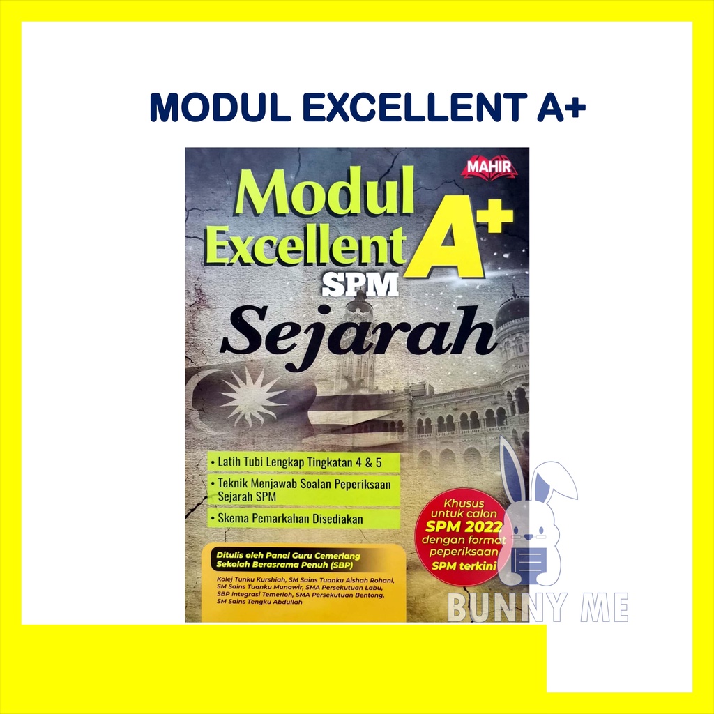 MODUL EXCELLENT A+ SPM SEJARAH 2022- MAHIR | Shopee Malaysia