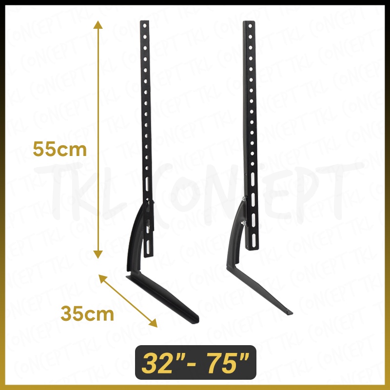 TKL Universal Kaki Tv Stand 14-42 / 32-75 Inch Samsung LG Sharp ...