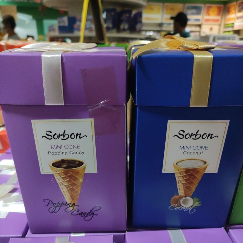 Sorbon Mini Cone 200g All Flavour | Shopee Malaysia