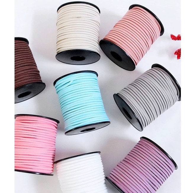 Korean Suede Rope / 韩国绒皮绳 (1 roll) | Shopee Malaysia
