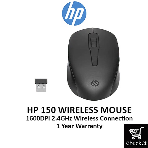 HP MOUSE WIRELESS 150 *1 YEAR WARRANTY | Shopee Malaysia
