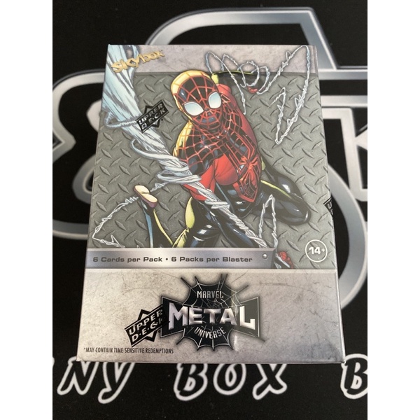 2022 Skybox Metal Marvel Universe Spider Man Trading card Blaster Box ...