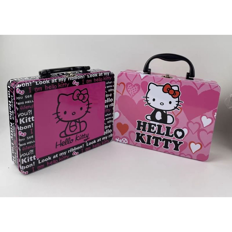 Hello Kitty Steel Suitcase Hello Kitty Storage Box | Shopee Malaysia