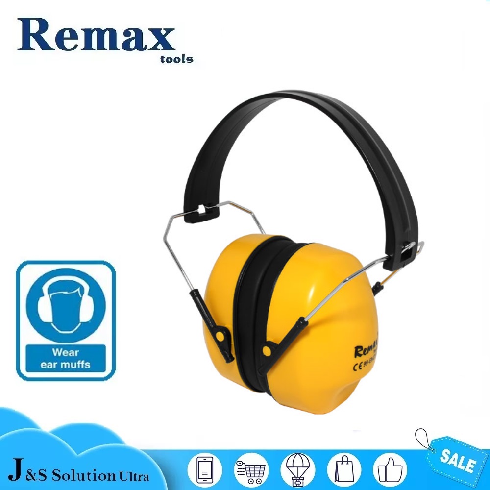 REMAX Safety Ear Muff Hearing Protection Low Profile Ear Muff | Shopee ...